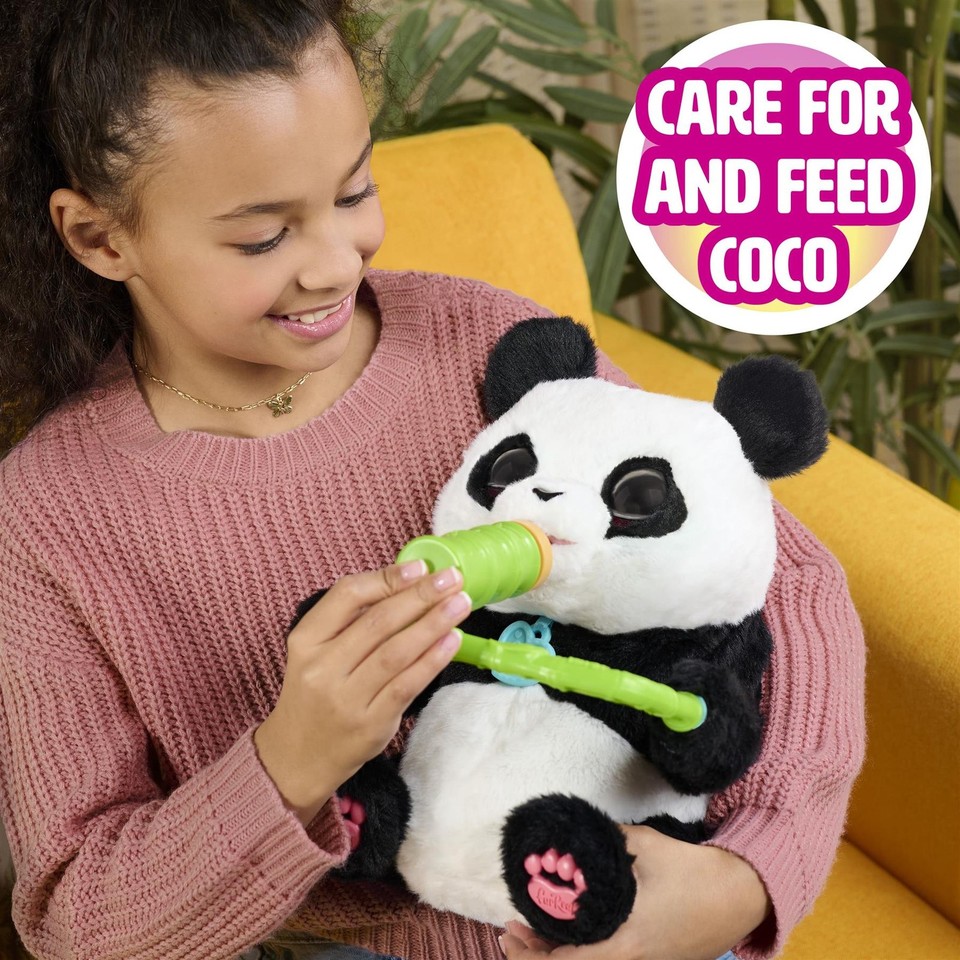 FurReal Coco the Tumbling Panda Interactive Toy For Kids | eBay