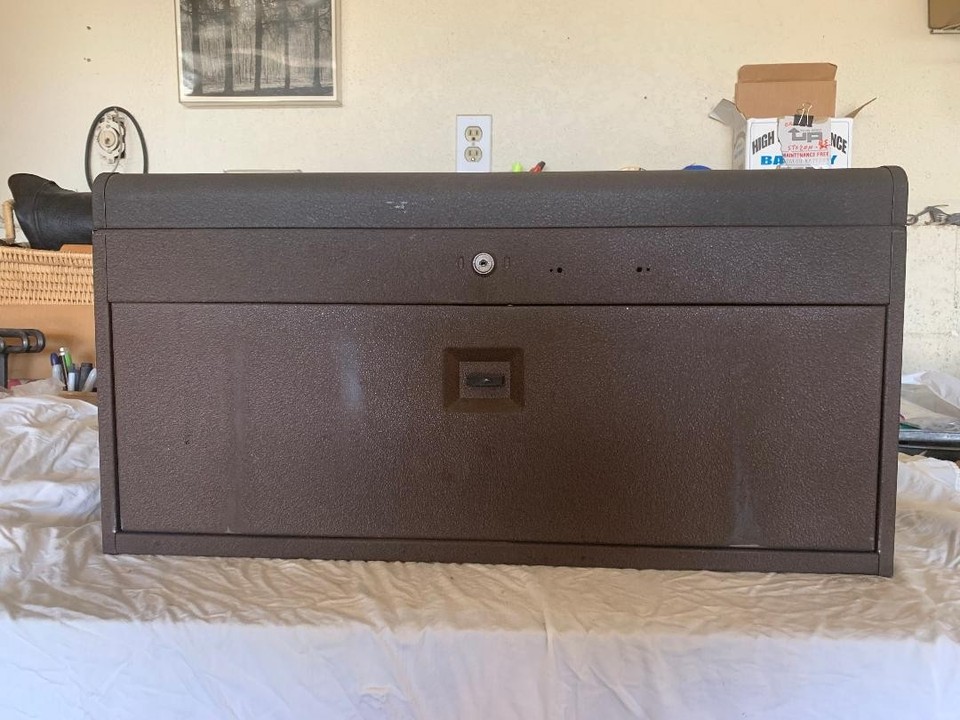 Vtg DAYTON MACHINIST TOOL CHEST BOX 8 DRAWER No Key | eBay
