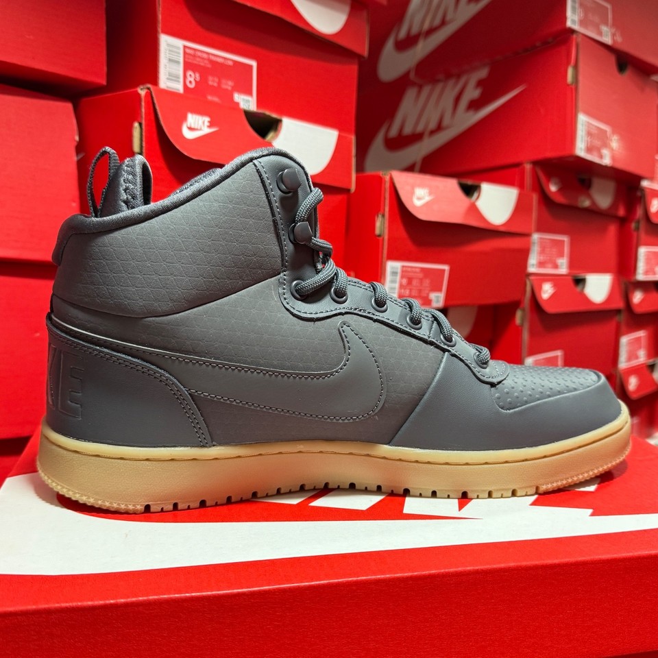 Nike Court Borough Mid Winter Dark Grey AA0547-001 Men's | eBay