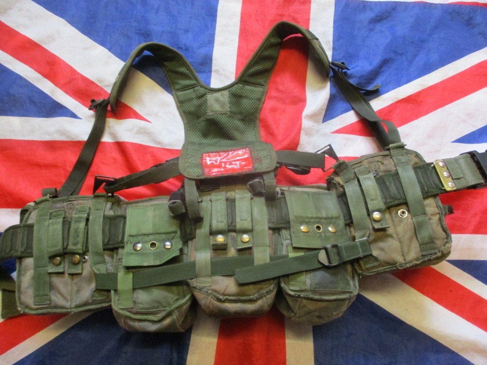 GENUINE ISSUE BRITISH ARMY ISSUE DPM camo infantry sas PLCE belt kit ...
