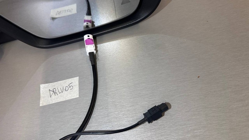 OEM MERCEDES-BENZ GLC X253 C253 COMPLETE MIRROR RIGHT/BLIND SPOT/CAMERA ...