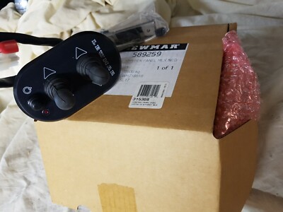 Lewmar Dual Joystick Bow Stern Thruster Control Panel Marine ...