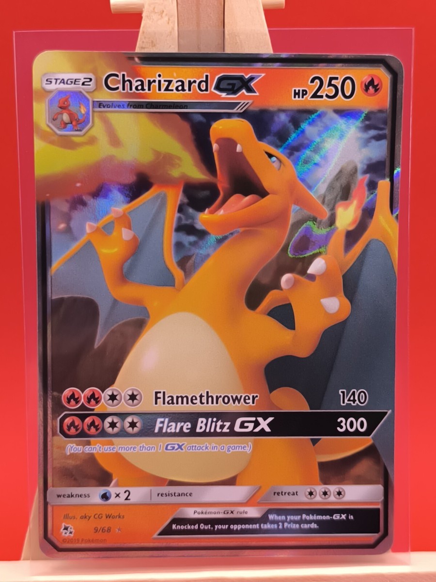 Charizard Gx Pokémon TCG Charizard GX Hidden Fates 9/68 Holo Ultra