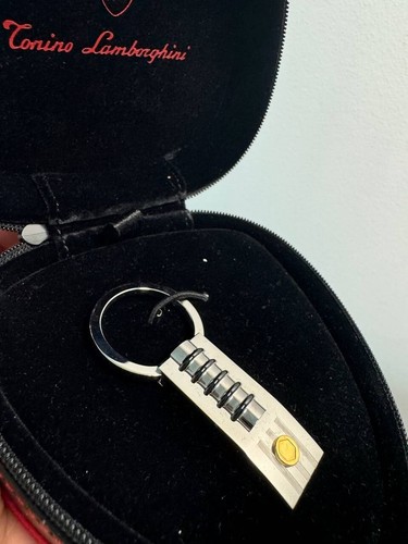 Authentic Tonino Lamborghini Key Ring Stainless Steel | eBay