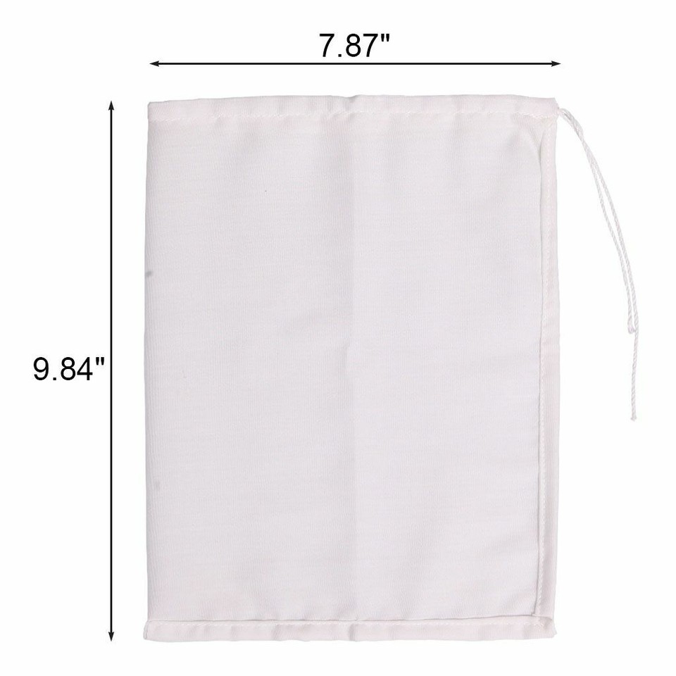 3/6x Reusable Fine Mesh Nut Milk Cheese Cloth Bag Cold Brew Coffee ...
