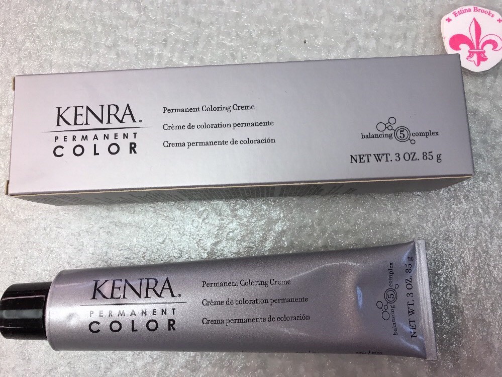 Kenra PERMANENT Color Hair Coloring Cream 3oz 5G Light Brown Gold | eBay