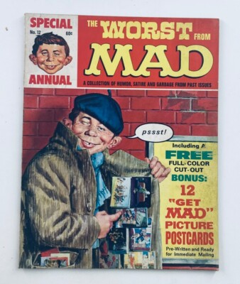 Mad Magazine 1969 12th Annual Ed. The Worst From Mad 4.0 VG Very Good ...