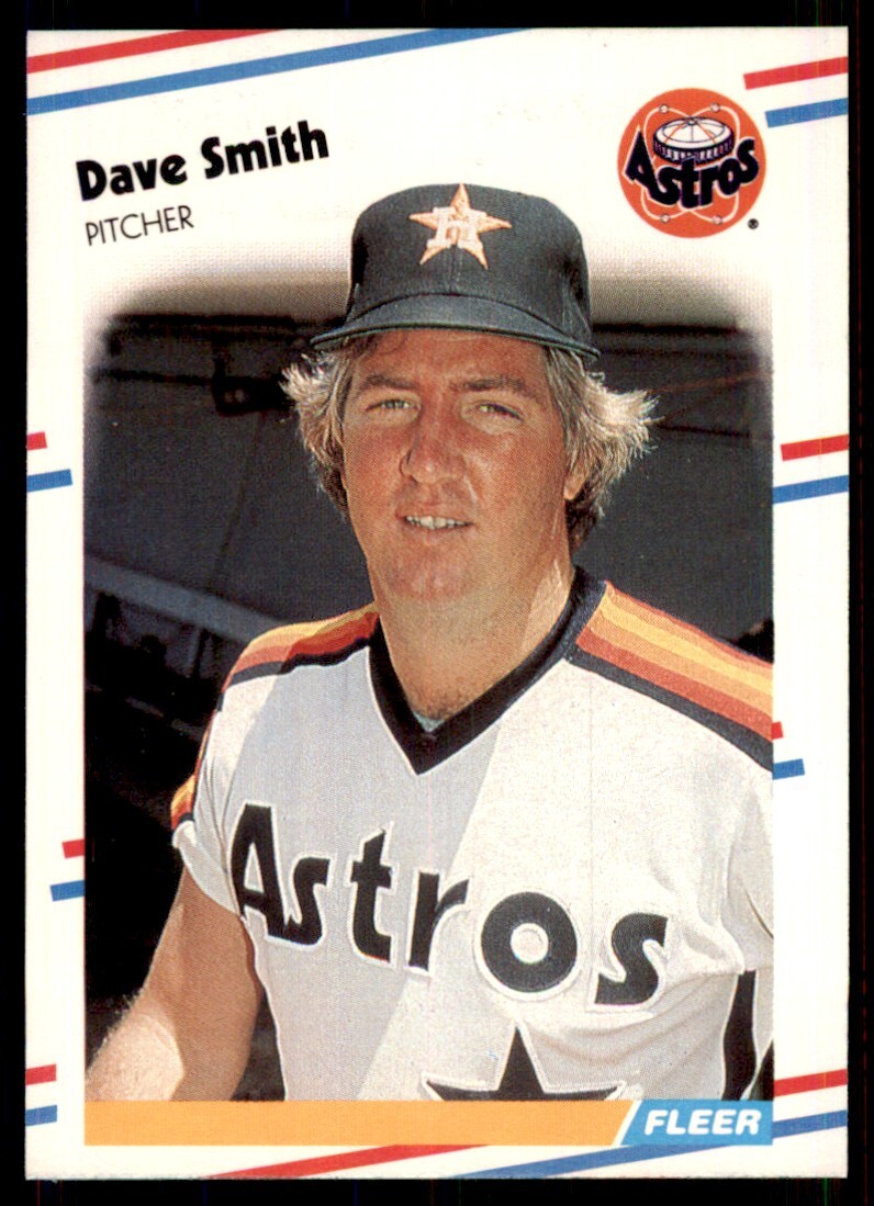 1988 Fleer Dave Smith Houston Astros #457 | eBay