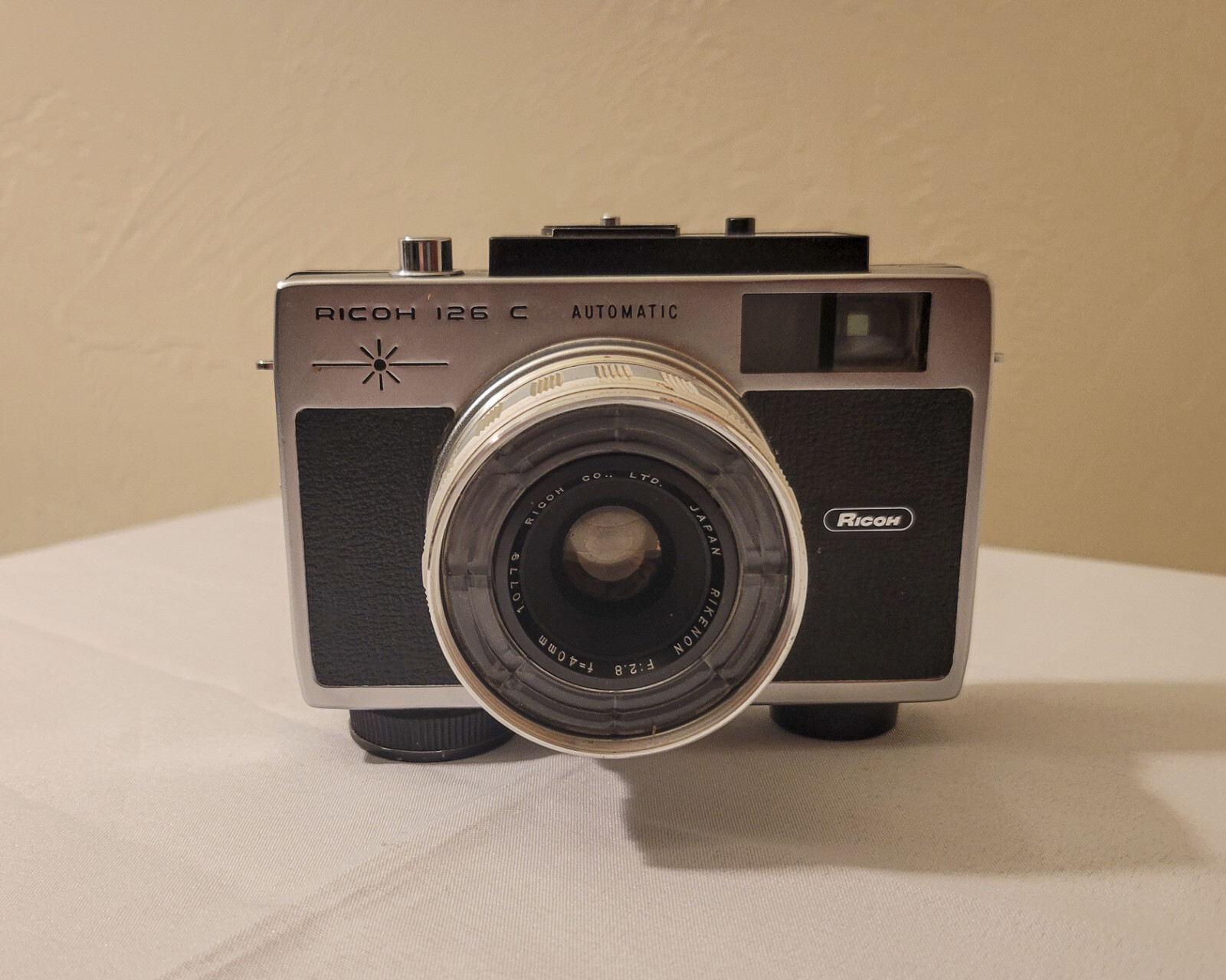 Ricoh 126 C Automatic 126 Film Camera with 40mm f/2.8 Rikenon Lens | eBay