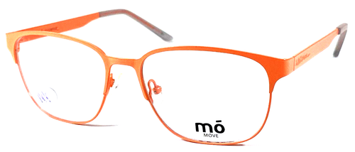 MŌ EYEWEAR “MOVE” 521M NOS Spain Light Orange Matte Eyeglasses Frame 54 ...