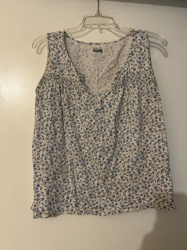 Vintage Flowered Basic Editions Flowered Tank | eBay