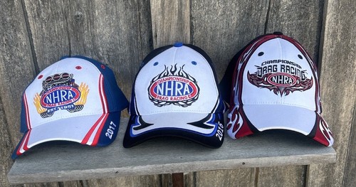 NHRA Tour Hat Championship Drag Racing Strap Back Embroidered Logo ...