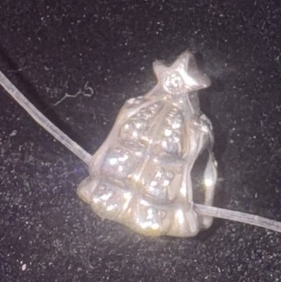 Retired Authentic PANDORA .925 Silver Tree of Lights Christmas Charm | eBay