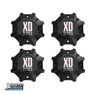 4 x XD Series XD825 Wheel Center Cap - Gloss Black M-1015GB-A | eBay