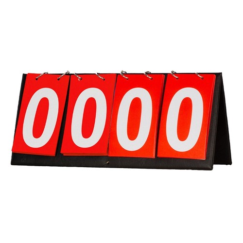 Tabletop Scoreboard 4 Digit Scoring Board Score Flipper Score Keeper ...