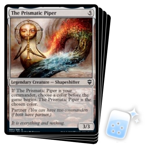 THE PRISMATIC PIPER X4 Commander Legends Magic MTG MINT CARD | eBay
