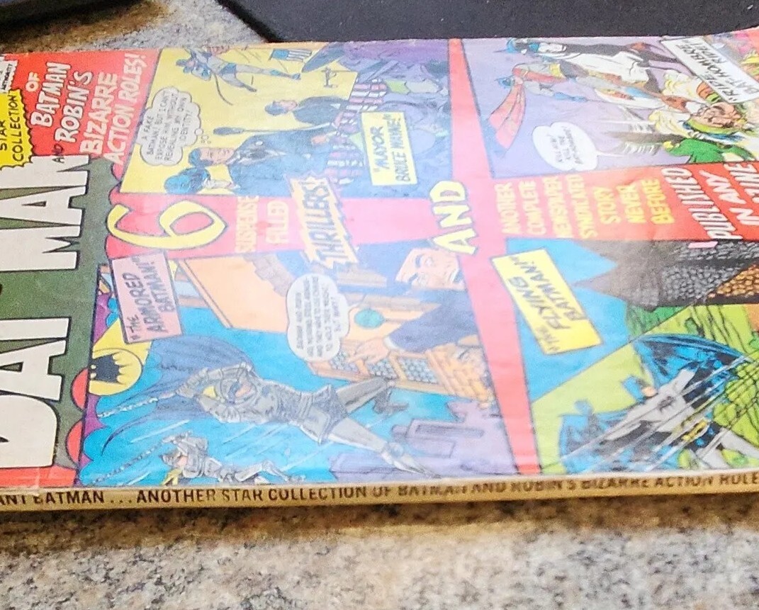 BATMAN #193 80 Page Giant DC Comics 1967 Armored batman Mayor Bruce ...