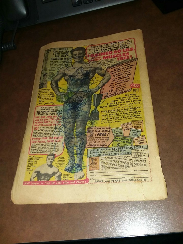 SUPERBOY #27 DC Comics 1953 rare golden age superhero action adventure ...