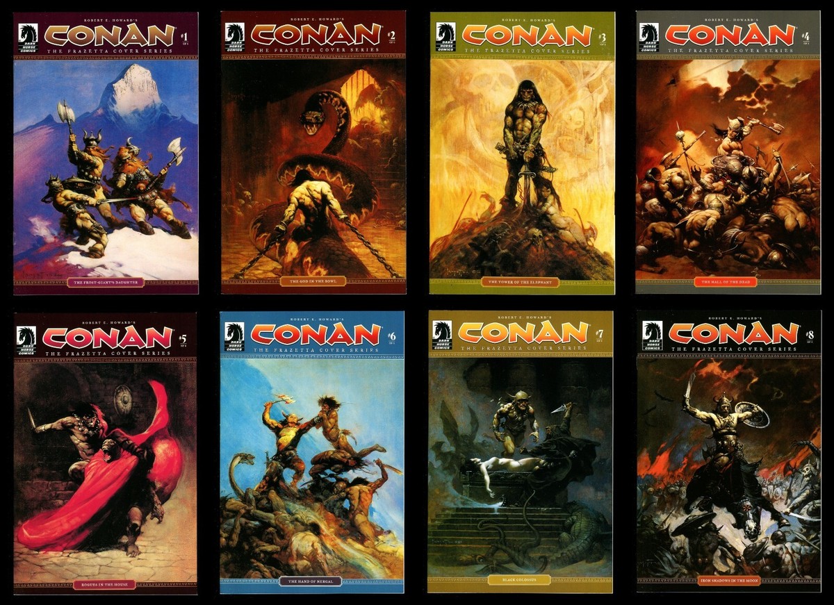 Capas De Frazetta Conan