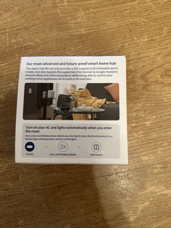 Aqara Smart Hub M2 Smart Home Bridge for Alarm Systems, IR Remote ...