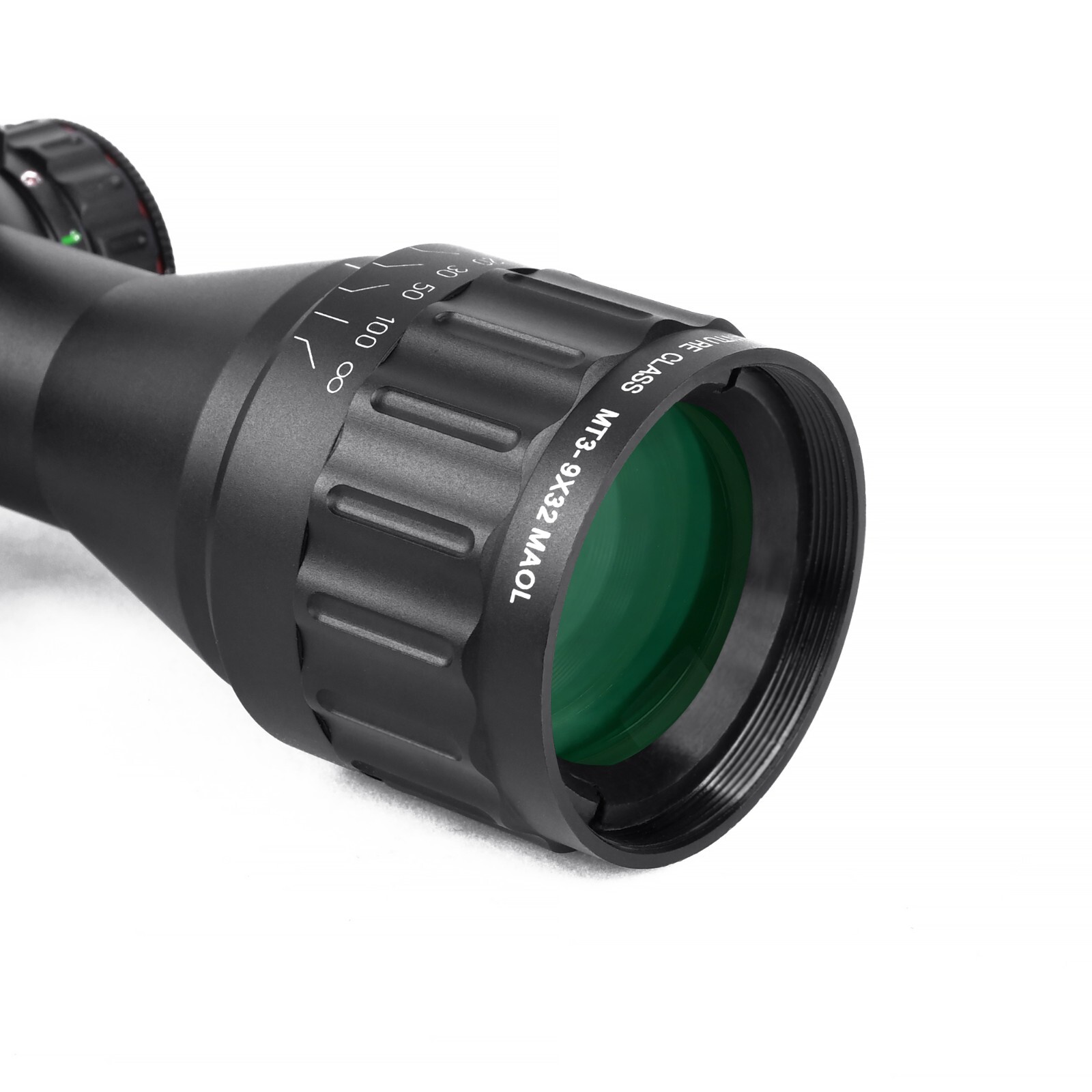 SNIPER 3-9x32 Compact Rifle Scope Mil Dot RGB Front AO /w Picatinny ...