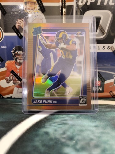 2021 DONRUSS OPTIC Jake Funk BRONZE PRIZM RATED ROOKIE RC #295 | eBay