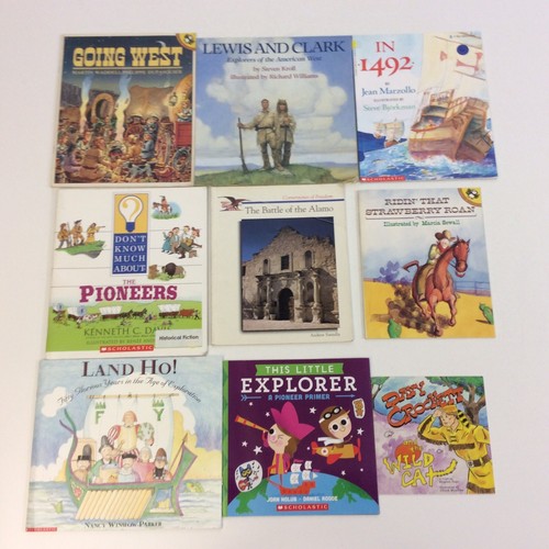 Exploration American History Frontier Kindergarten 1st 2nd Grade 9 Book ...