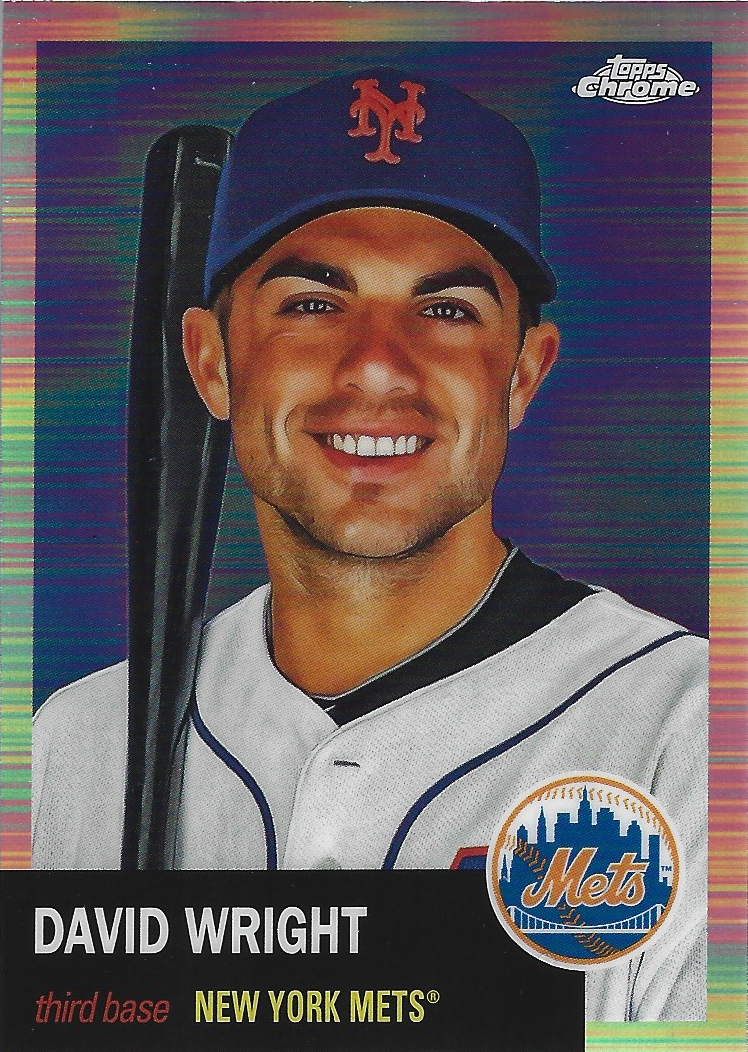 2022 Topps Chrome Platinum David Wright Refractor Parallel Card #337 | eBay