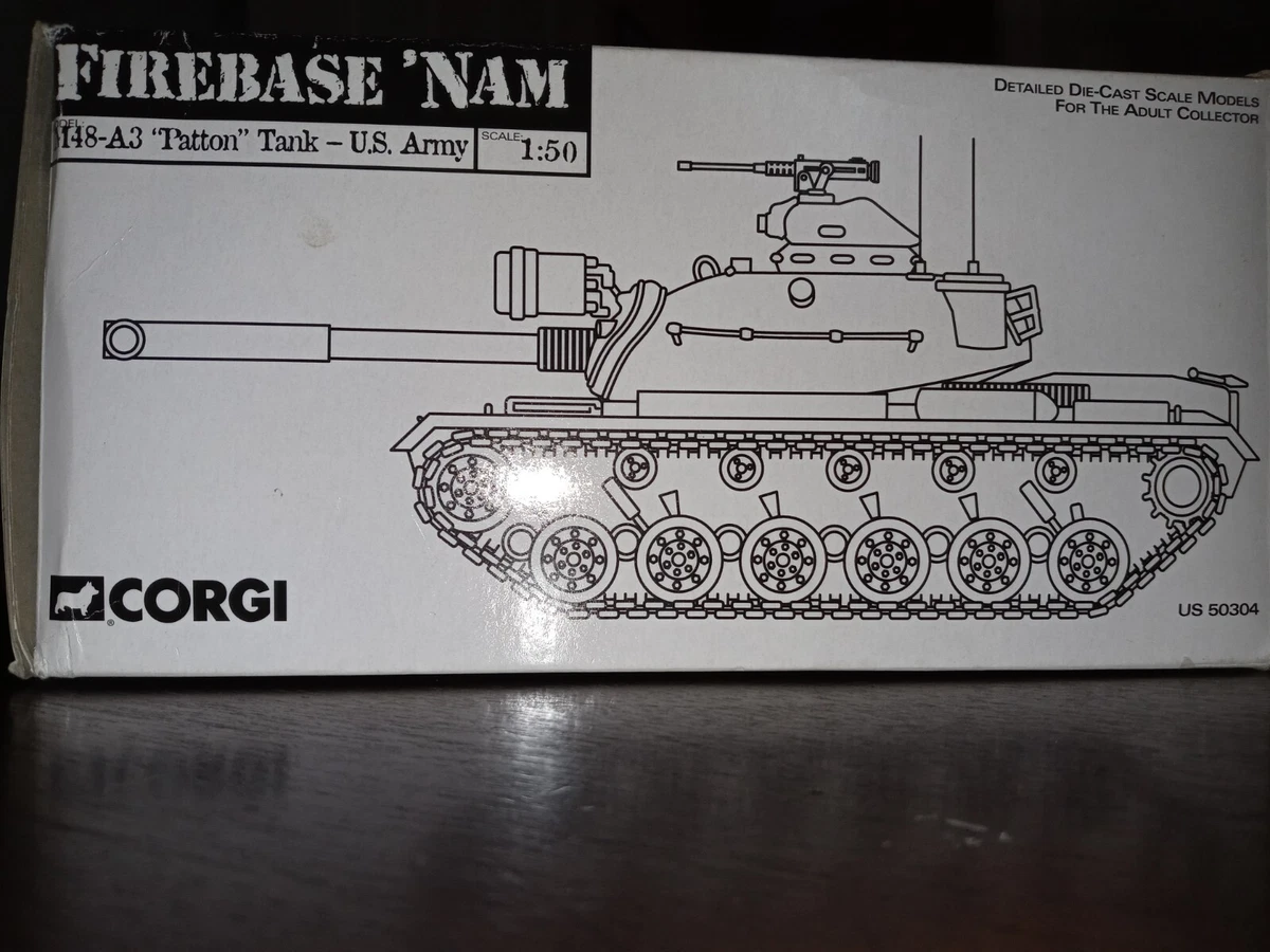 Cast Metal Army Tanks