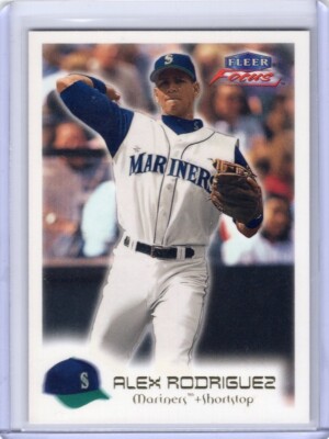 ALEX RODRIGUEZ 2000 Fleer Focus #75 - MARINERS | eBay