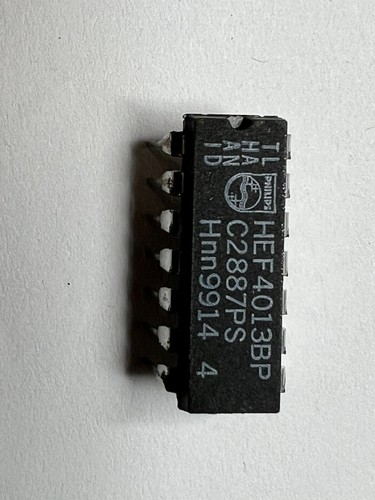 6PCS OF HEF4013BP IC Flip Flop D-Type Pos-Edge 2-Element 14-Pin PDIP Tube | eBay