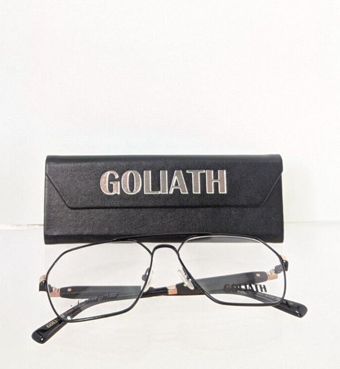 Brand New Authentic GOLIATH Eyeglasses XVII Black 60mm Frame | eBay