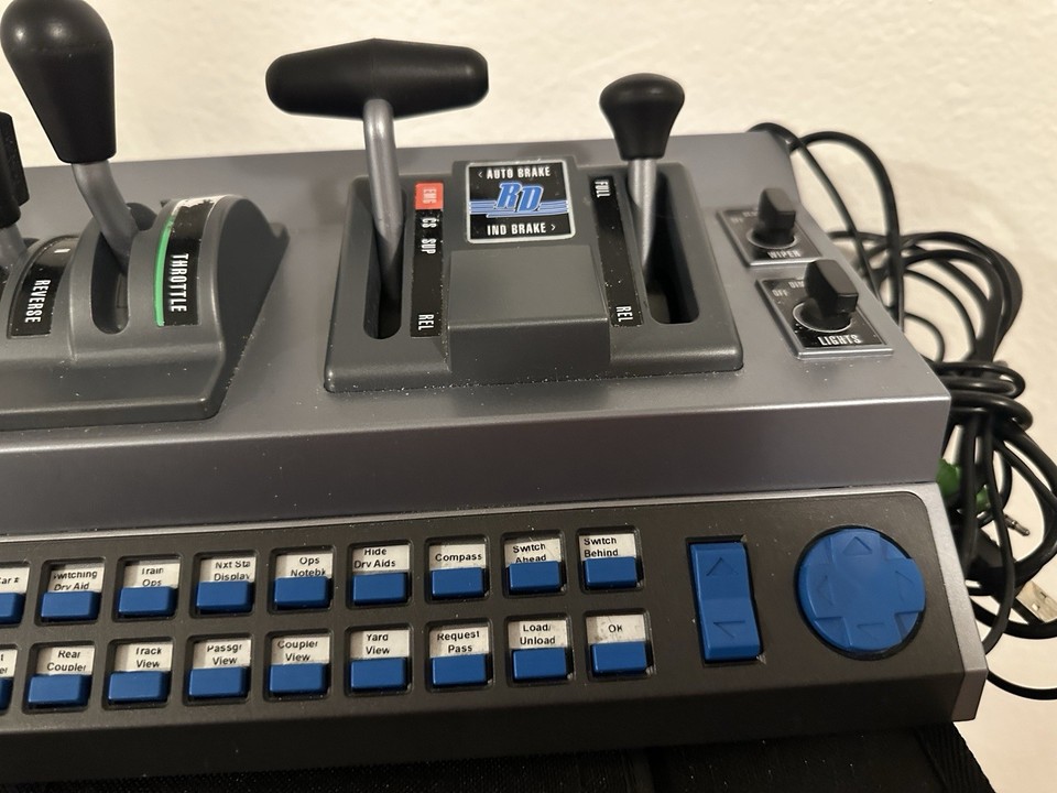 RailDriver RD-91-MDT-A Desktop Computer Train Simulator Controller USB ...