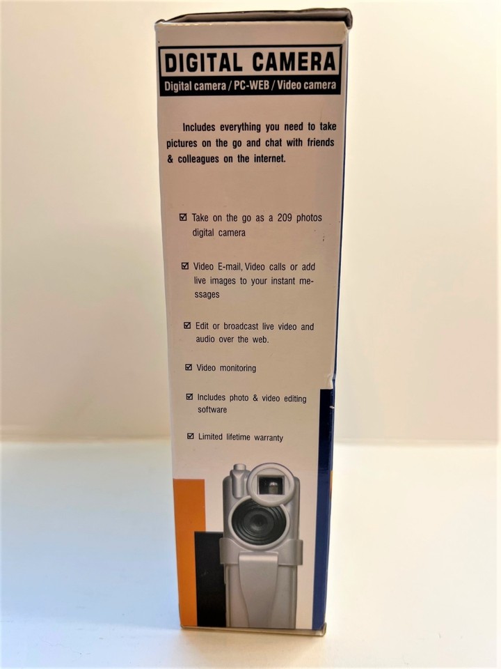 Computer Partner 360 Degree Digital Camera PC Camera AVI Recorder ...