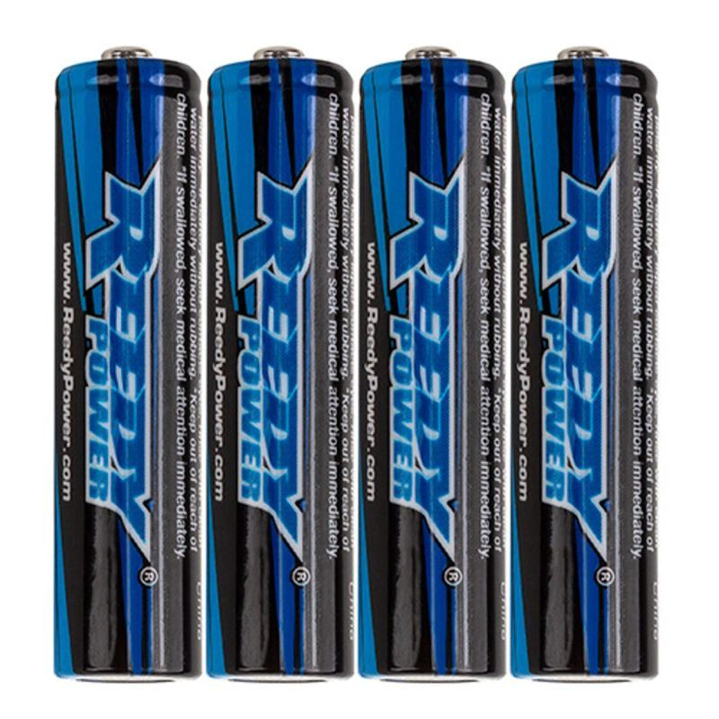 Team Associated - Reedy AAA 800mAh 1.2V NiMH Rechargeable Batteries, (4 ...