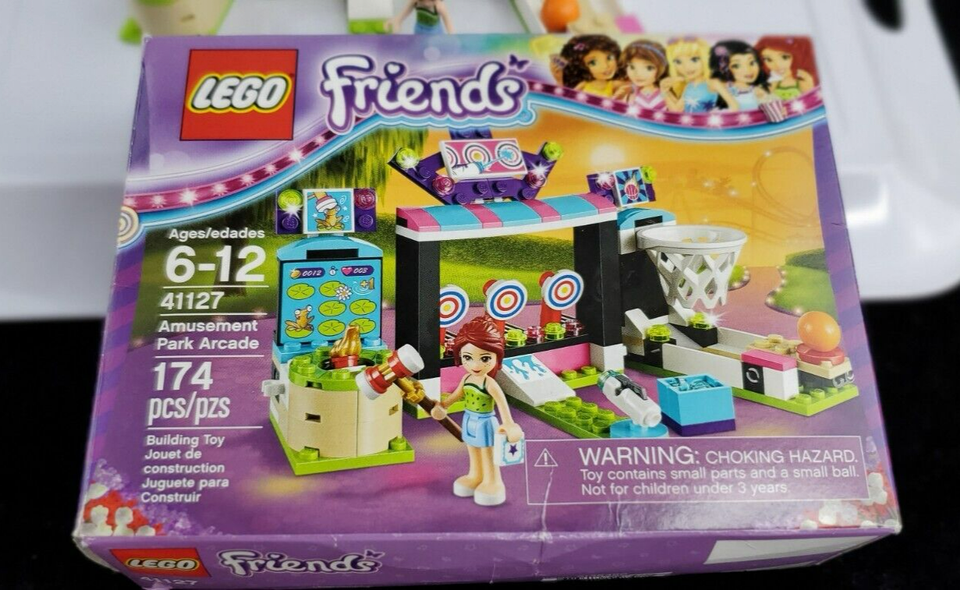 LEGO Friends #41127 Amusement Park Arcade Retired MIA w/Box ...
