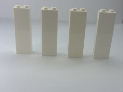4x Lego 1x2x5 White support column 245401 2454 | eBay