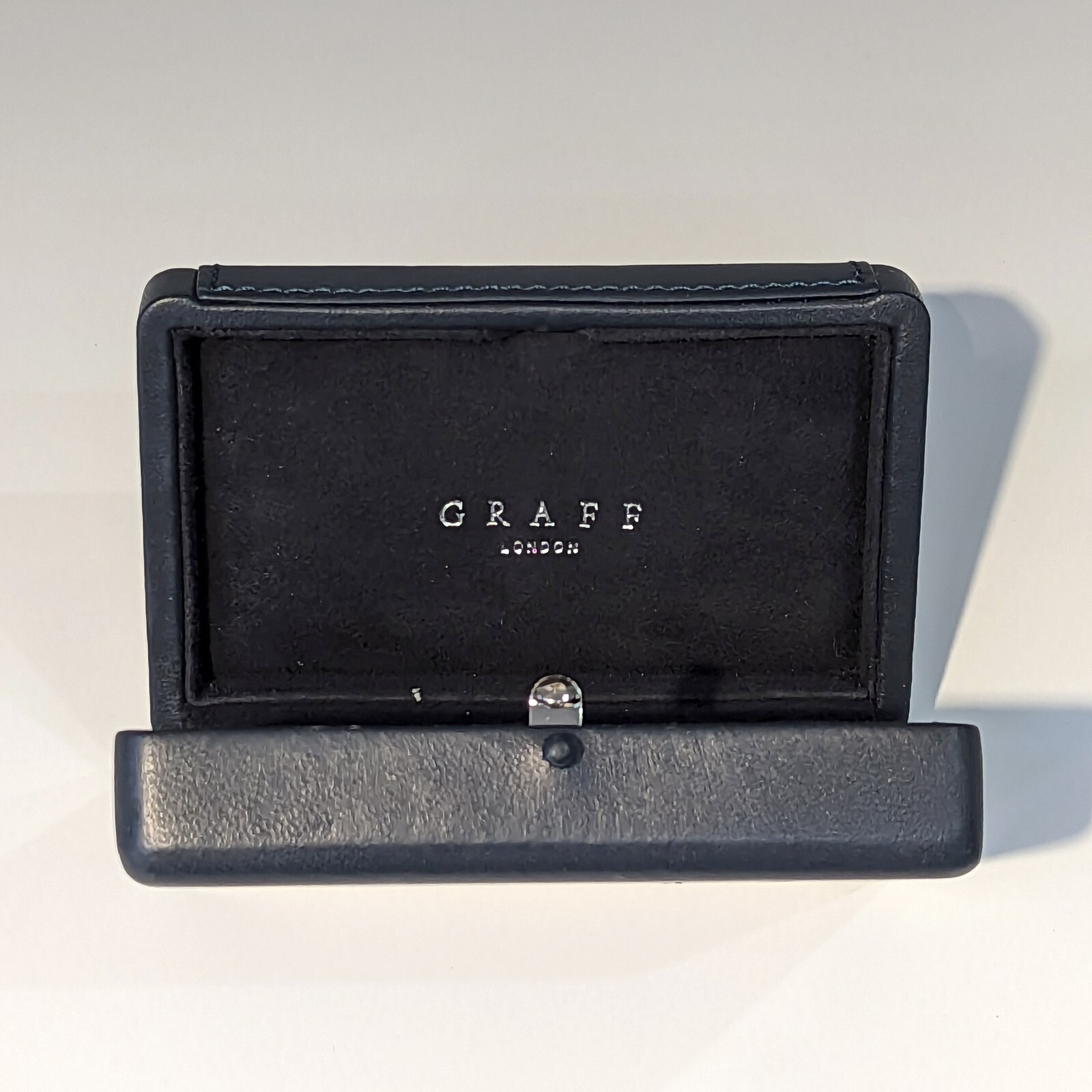 GRAFF London Jewelry Blue Synthetic Leather Presentation Box | eBay