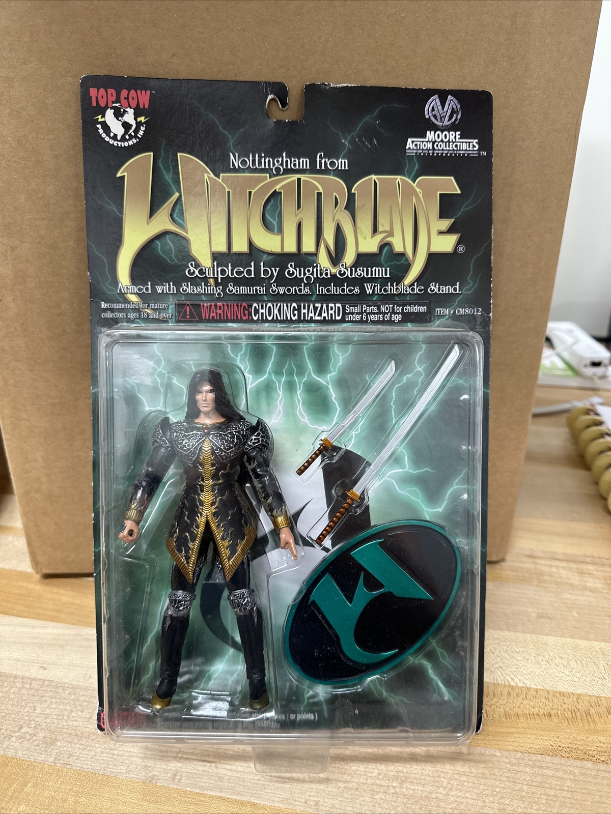 Top Cow 1998 Moore Collectibles Witchblade NOTTINGHAM Action Figure NIP ...