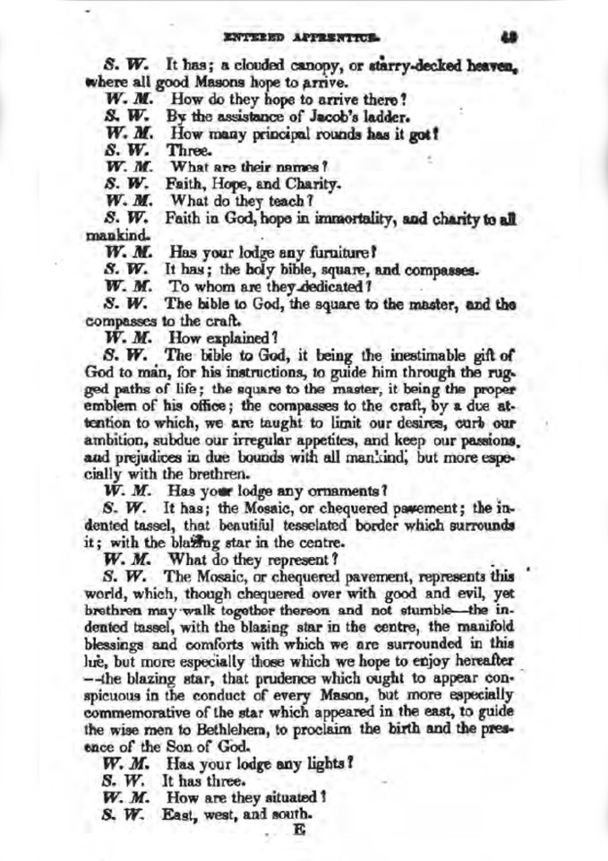 Antique Book Masonic Manuscript Ritual Freemasonry Practical Magic ...