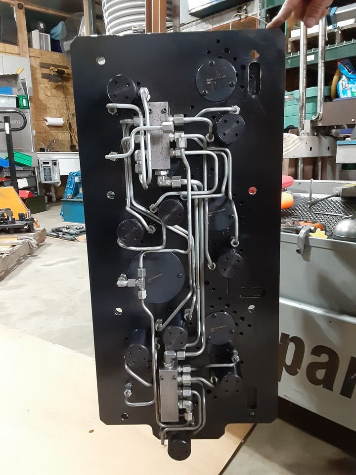 Hydraulic Clamping 4 Sided Machinist Tombstone Block Fixture angle ...