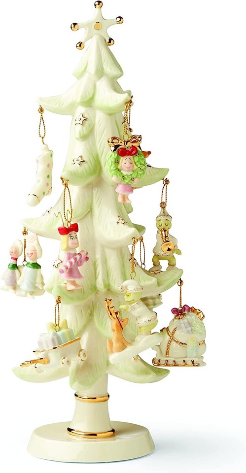 Lenox Grinch Miniature Tree Ornaments Set 12 Dr. Seuss Who Stole ...