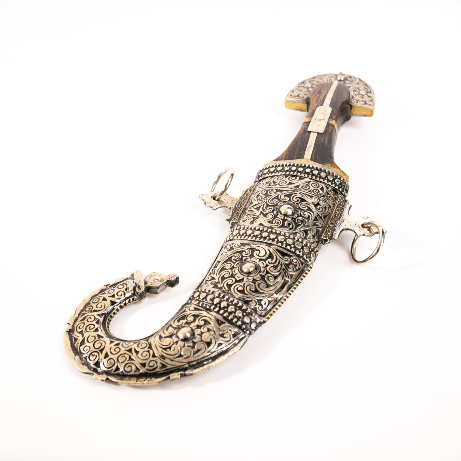 Old Dagger Knife Khanjar Jambiya Vintage Islamic Berber Sword Curved ...