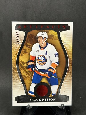 2023-24 Upper Deck Artifacts Brock Nelson Ruby /499 New York Islanders #131 | eBay
