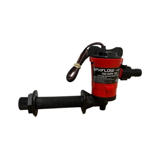 SPX Flow Johnson Pump Cartridge Aerator 750 GPH 90 Degree Intake 12V ...