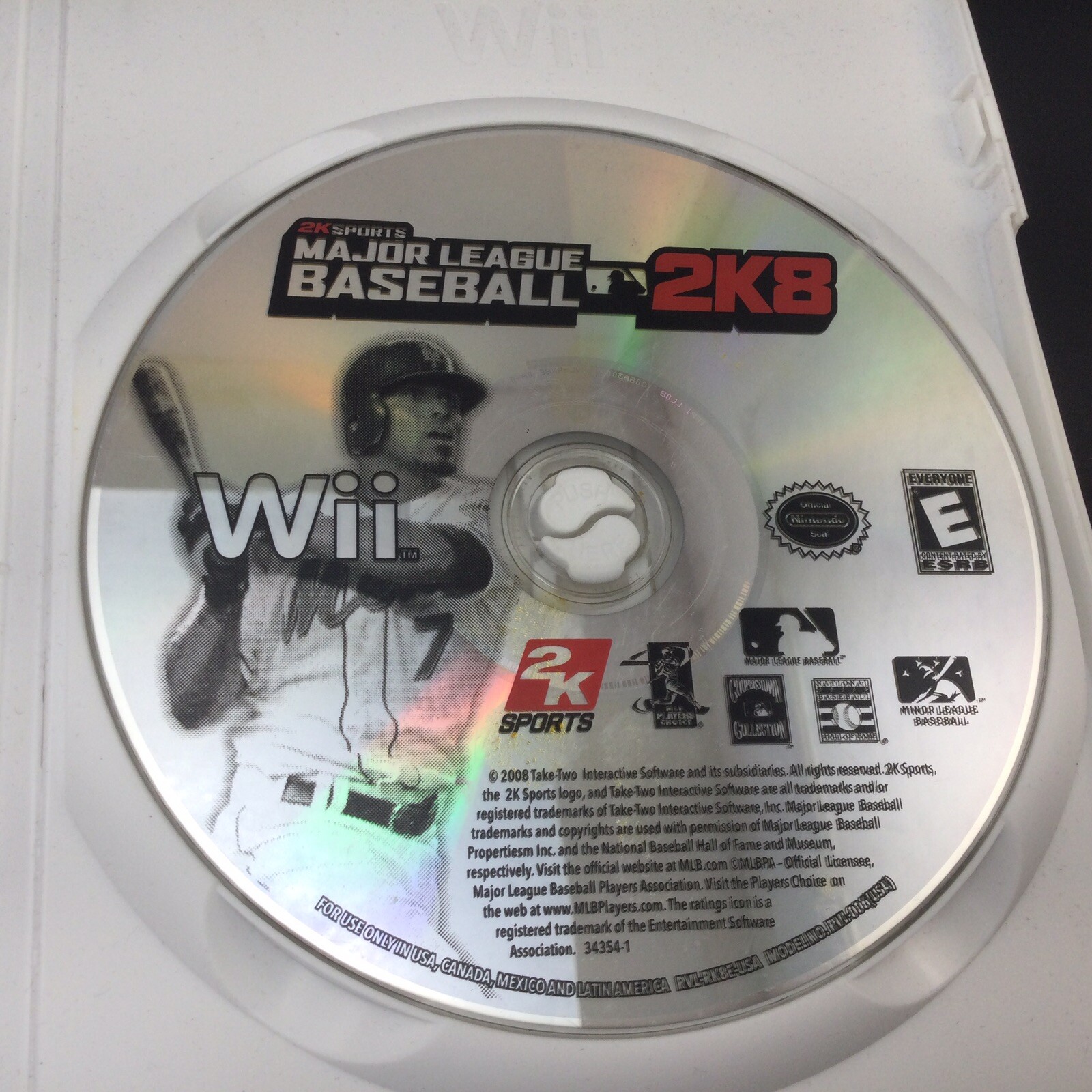 Wii 2K Sports Major League Baseball 2K8 Very Good | eBay