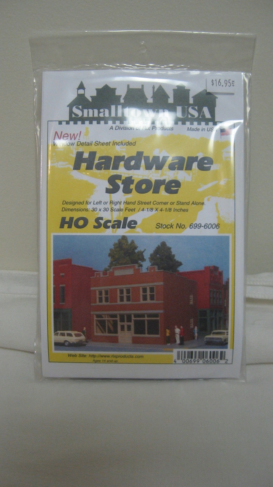 Smalltown USA HO Scale City Buildings Hardware Kit Item #699-6006 for ...