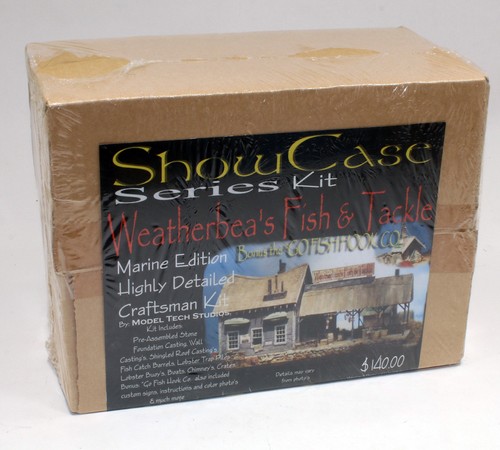 Model Tech Studios Weatherbea's Fish & Tackle Craftsman Kit HO 1/87 | eBay