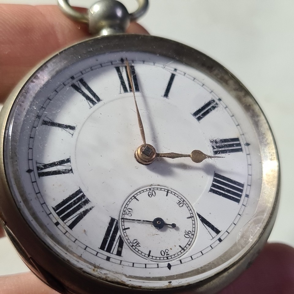 Chunky Antique metal gents The Paragon Pocket Watch c1920 | eBay UK