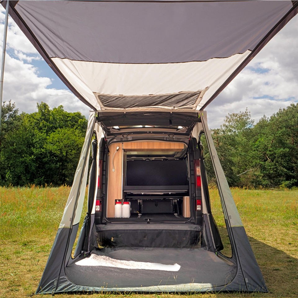 REIMO TRAPEZ PREMIUM TAILGATE TENT FOR TRAFIC/TRANSIT CUSTOM/VIVARO ...